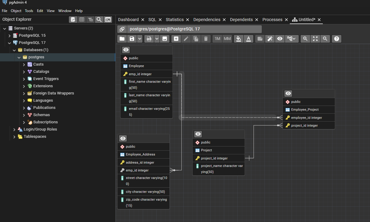Databases Practical class 2 | Sukhrob Yangibaev